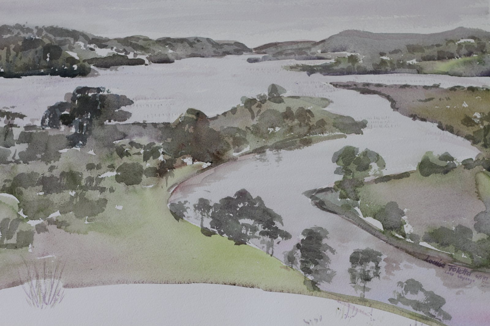 Art Catalogue:: Louise Foletta - Louise Foletta Australian Landscape Artist